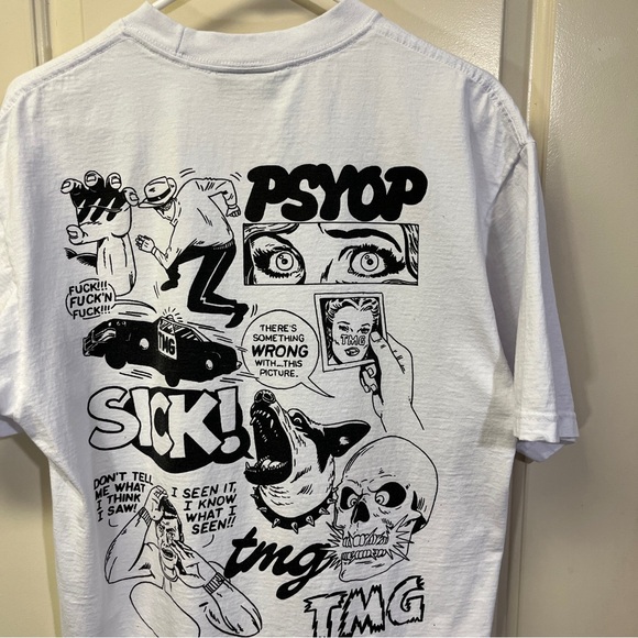 Shirts | Tmg Studios Psyop Streetwear Tee | Poshmark
